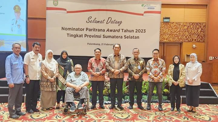 PEMKAB OKU SELATAN MASUK TIGA BESAR NOMINATOR PARITRANA AWARD 2023 - News Portal